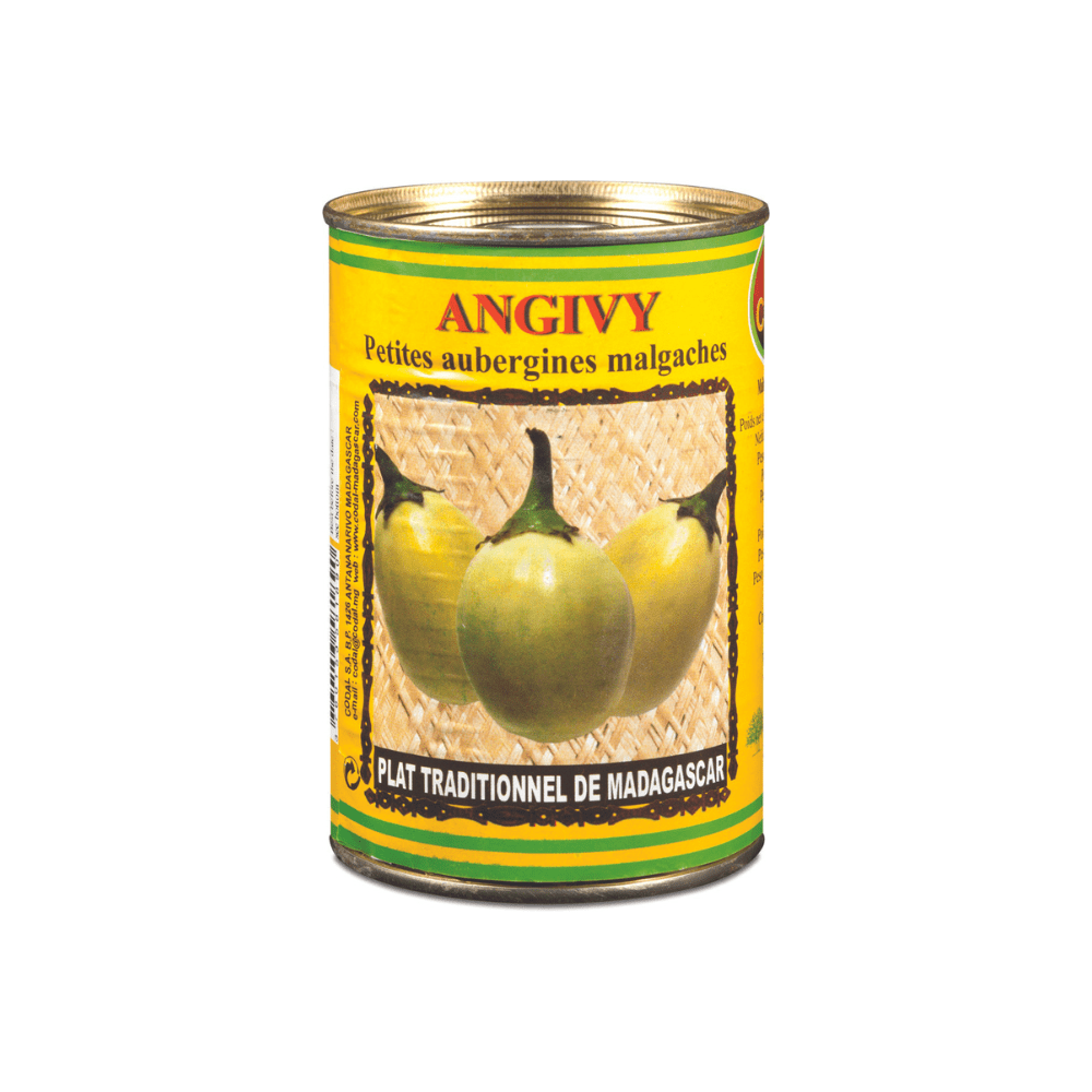Petites aubergines Angivy natures | CODAL 350g - Kodamer