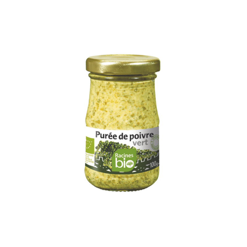 Purée de poivre vert bio | RACINES BIO 100g - Kodamer